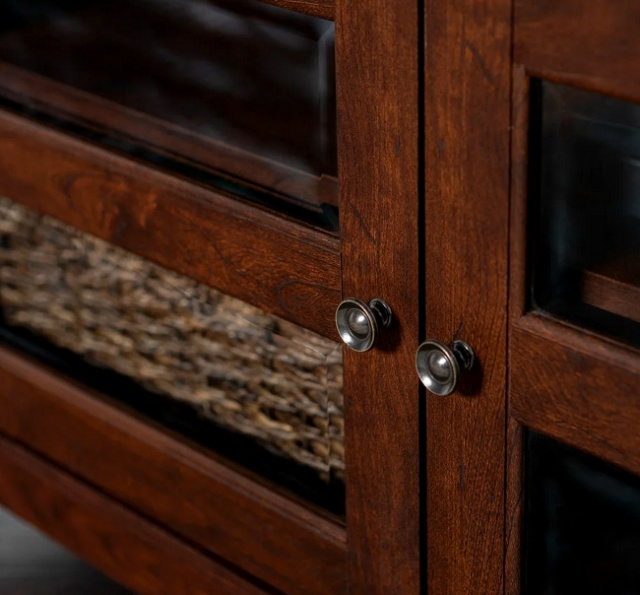 Corner Mission Shaker Craftsman TV Stand