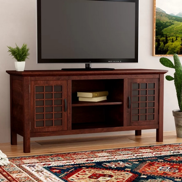 Craftsman Style Entertainment Stand