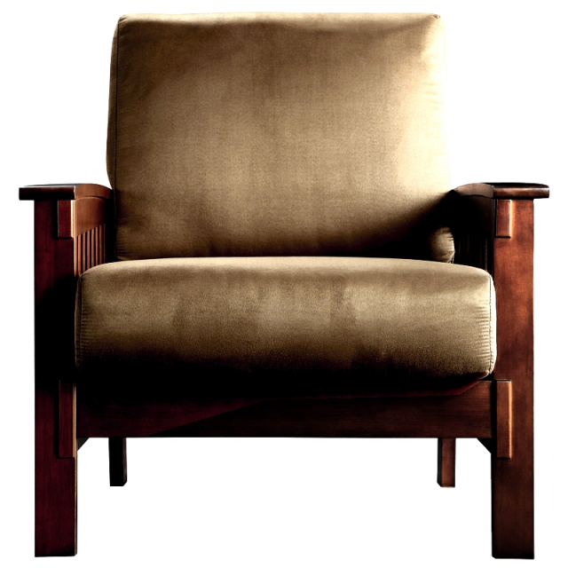 Mission Craftsman Oak Morris Chair
