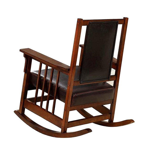 Mission Craftsman Oak Morris Rocker