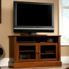 Craftsman Mission Entertainment Center with Wrought Iron