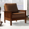 Mission Leather Morris Recliner Chair